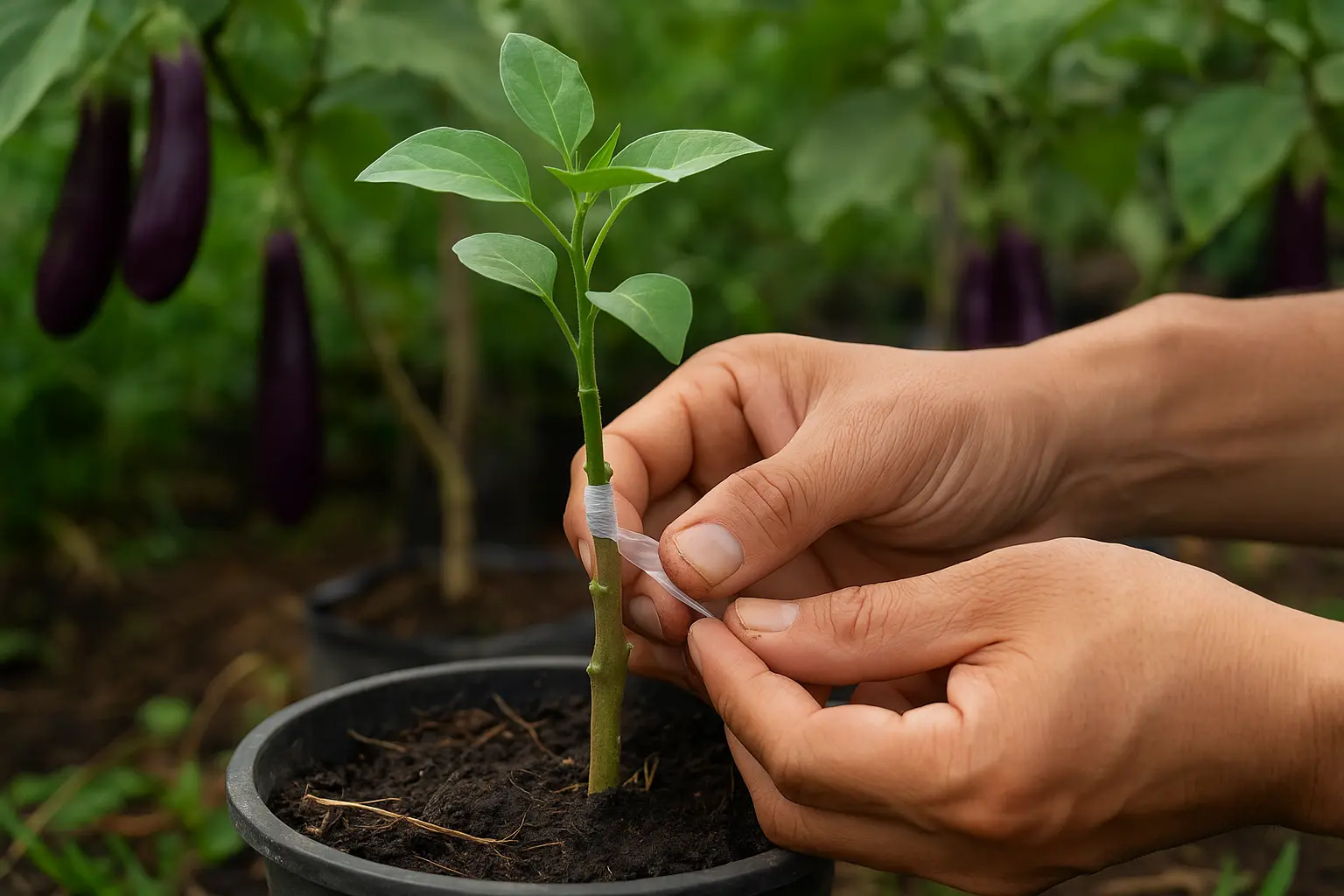 Alasan dan Manfaat Luar Biasa Melakukan Sambung Pucuk Cempokak dan Terong